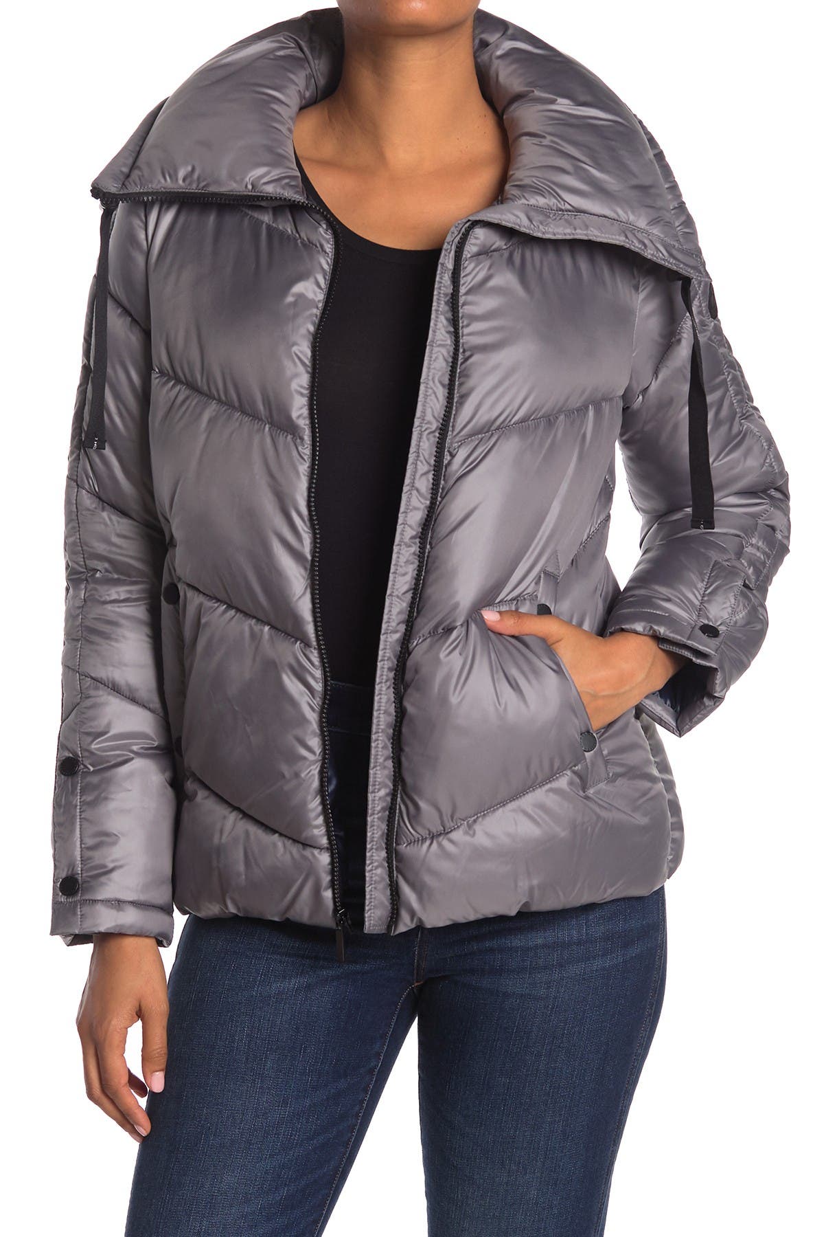 French Connection Quilted Puffer Jacket | Nordstromrack