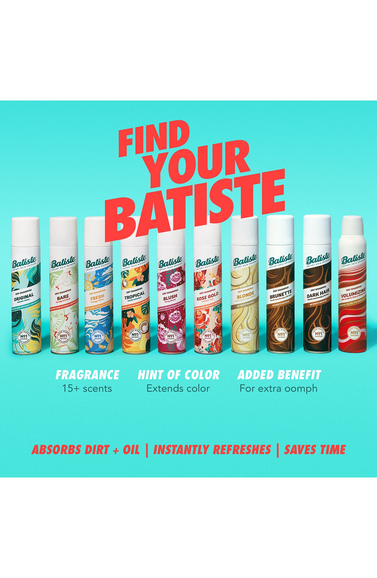 Batiste Volumizing Dry Shampoo | Nordstromrack