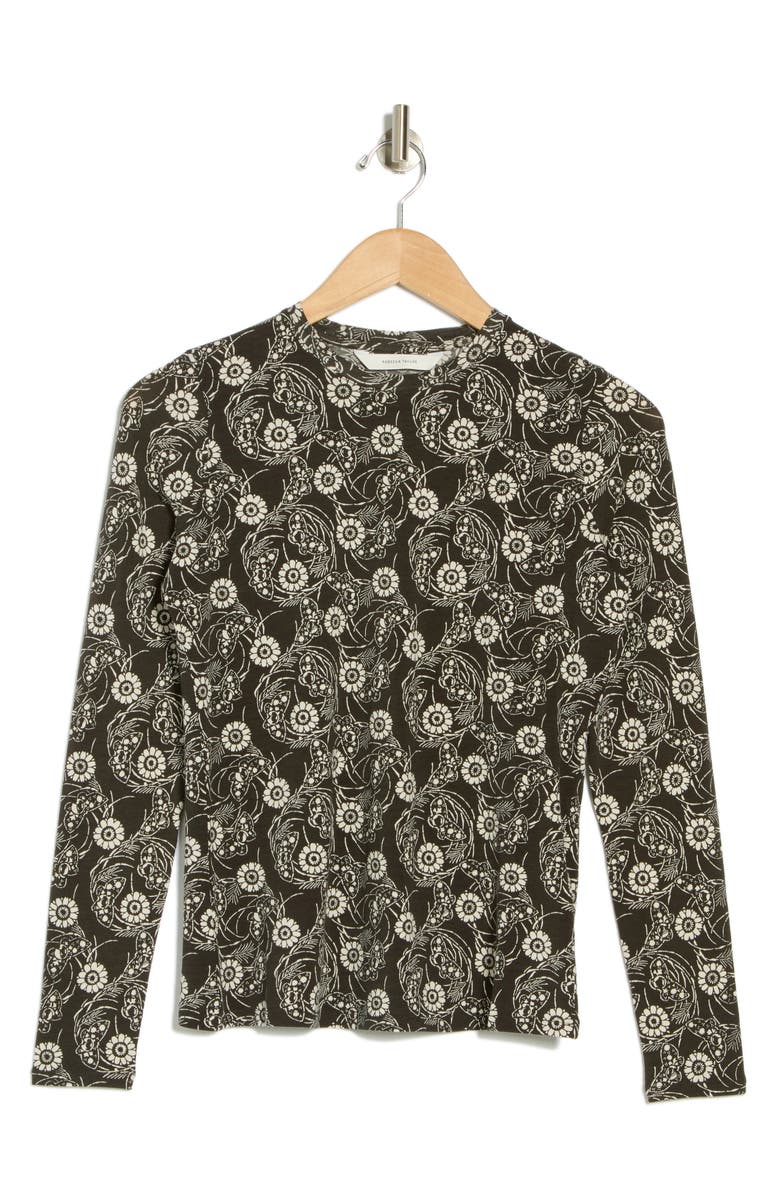 Rebecca Taylor Monarch Fleur Essential Long Sleeve Top | Nordstromrack