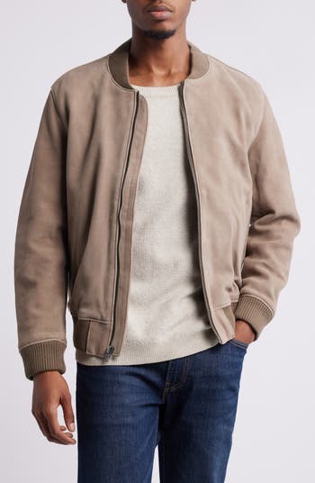 Frye Classic Suede Bomber Jacket | Nordstrom