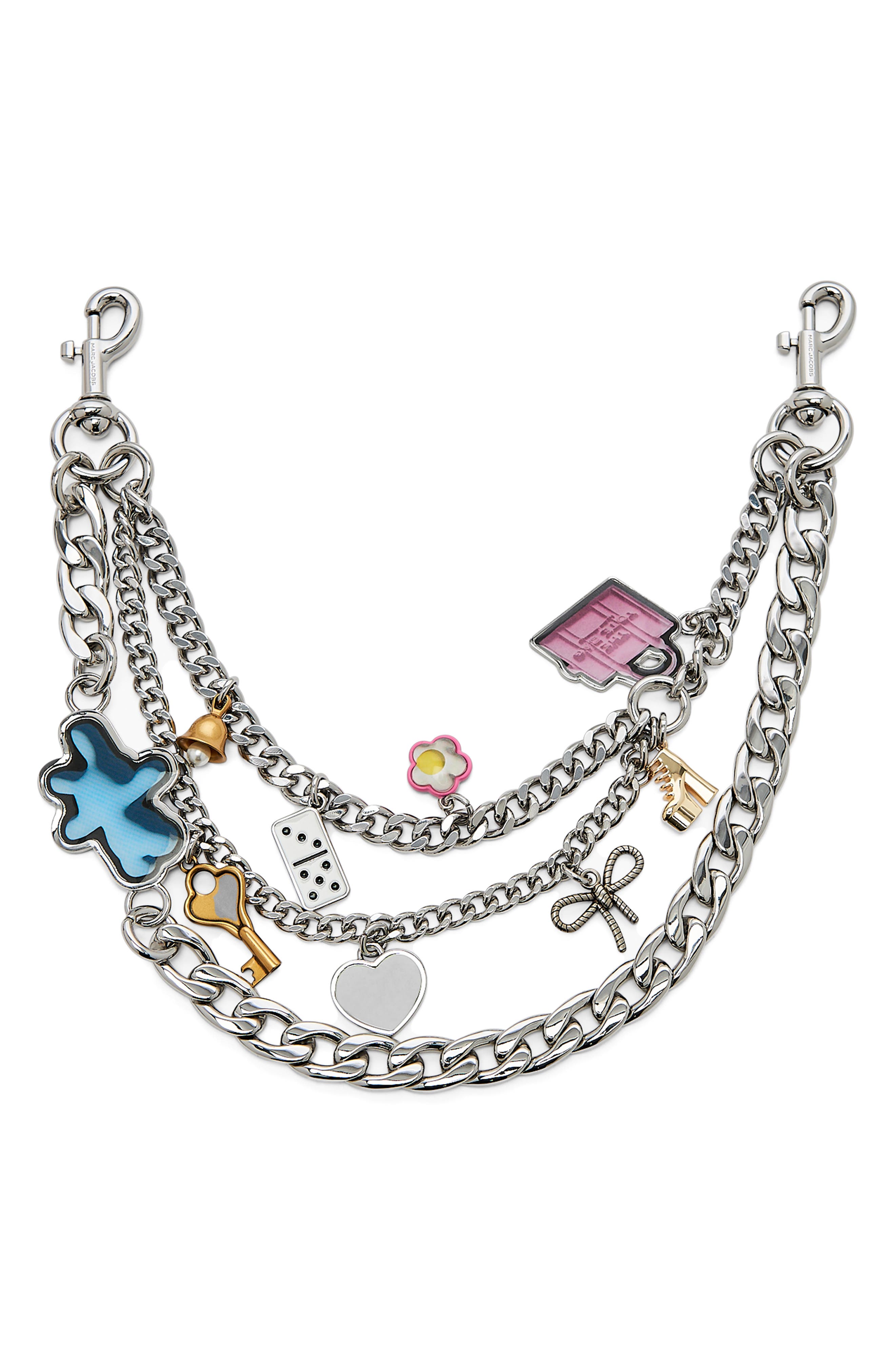 Marc Jacobs The Sticker Chain Shoulder Strap | Nordstrom