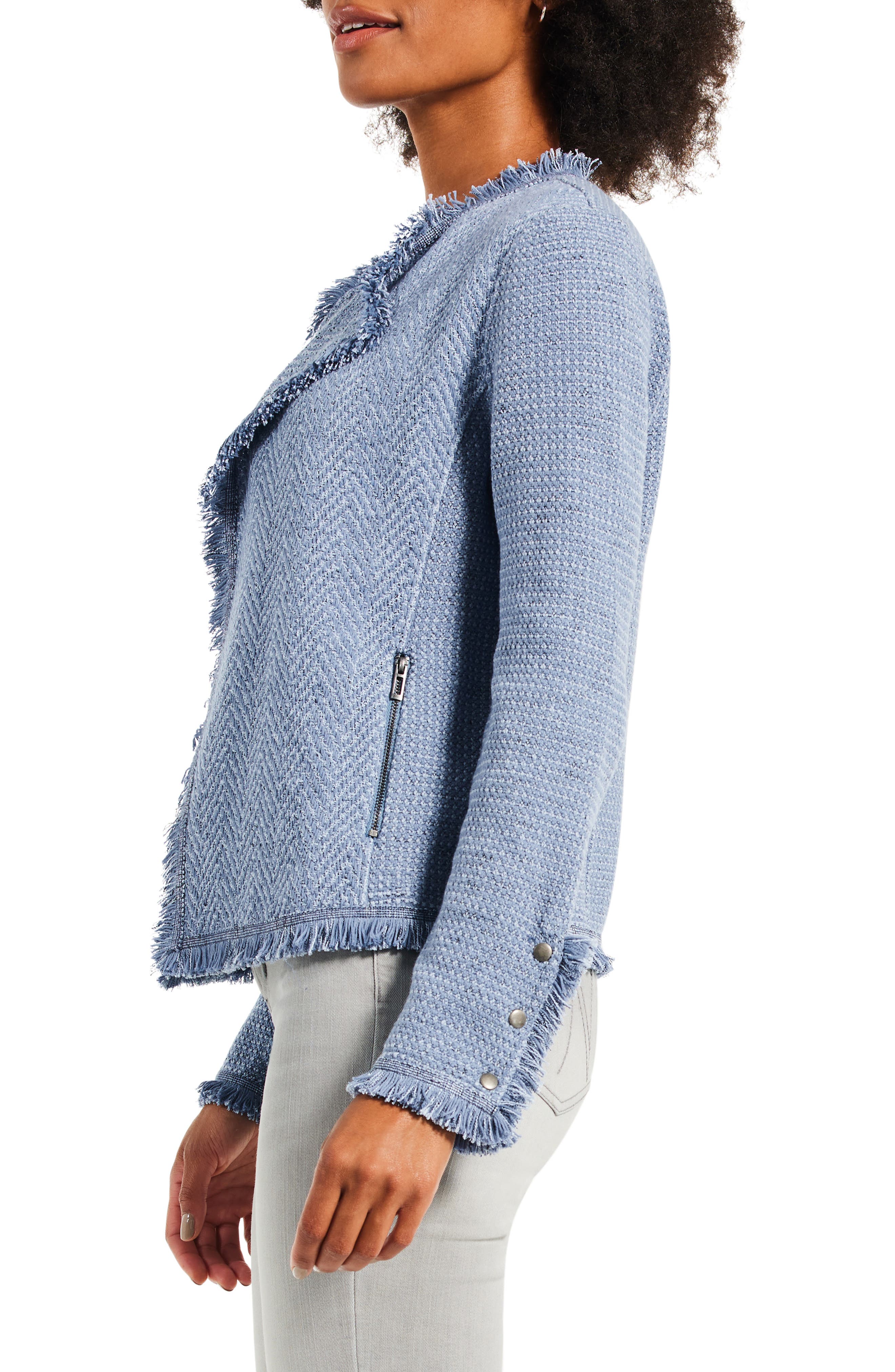 NIC+ZOE Fringe Mix Jacket | Nordstromrack