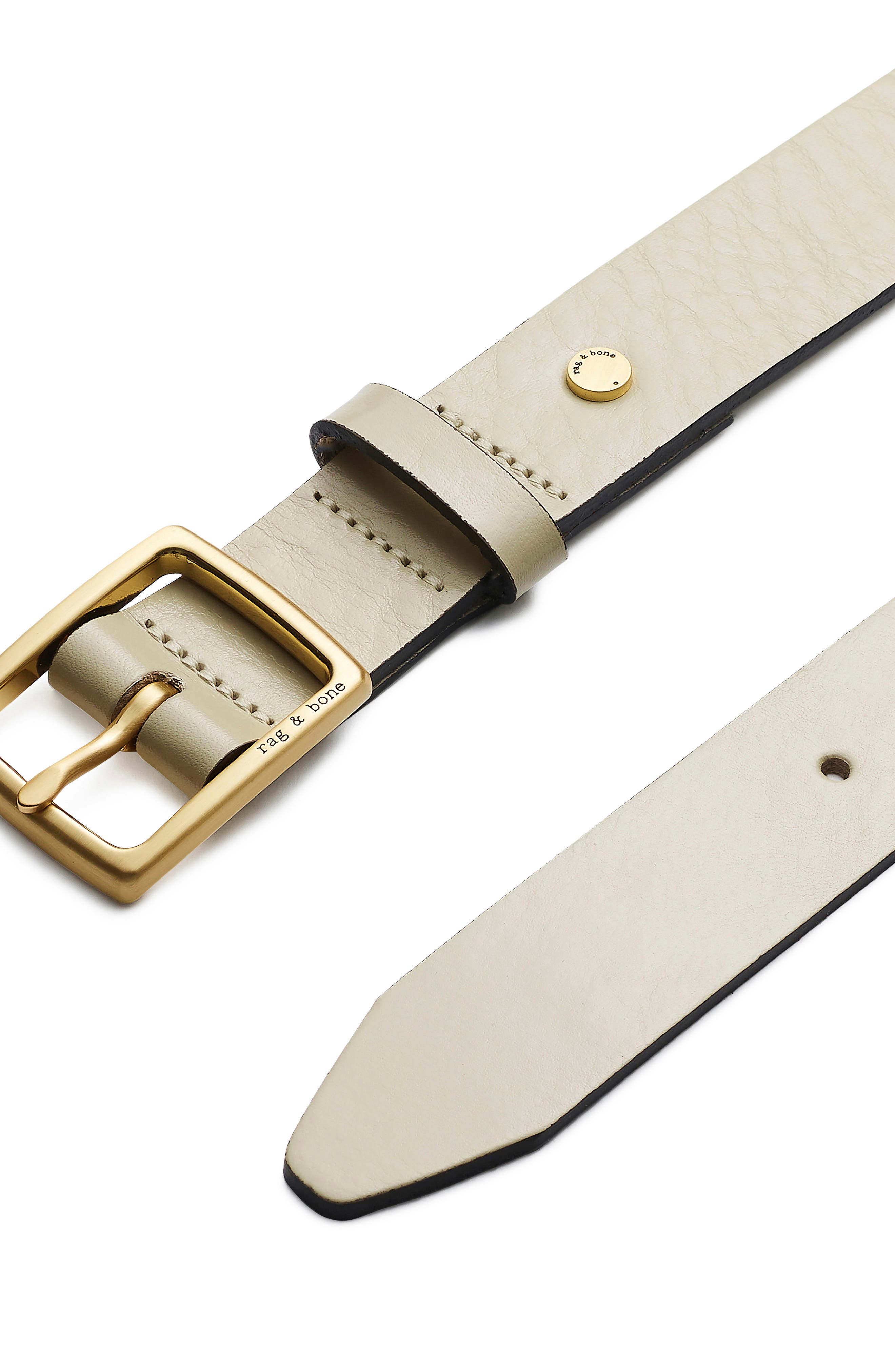 rag & bone Boyfriend Leather Belt | Nordstromrack