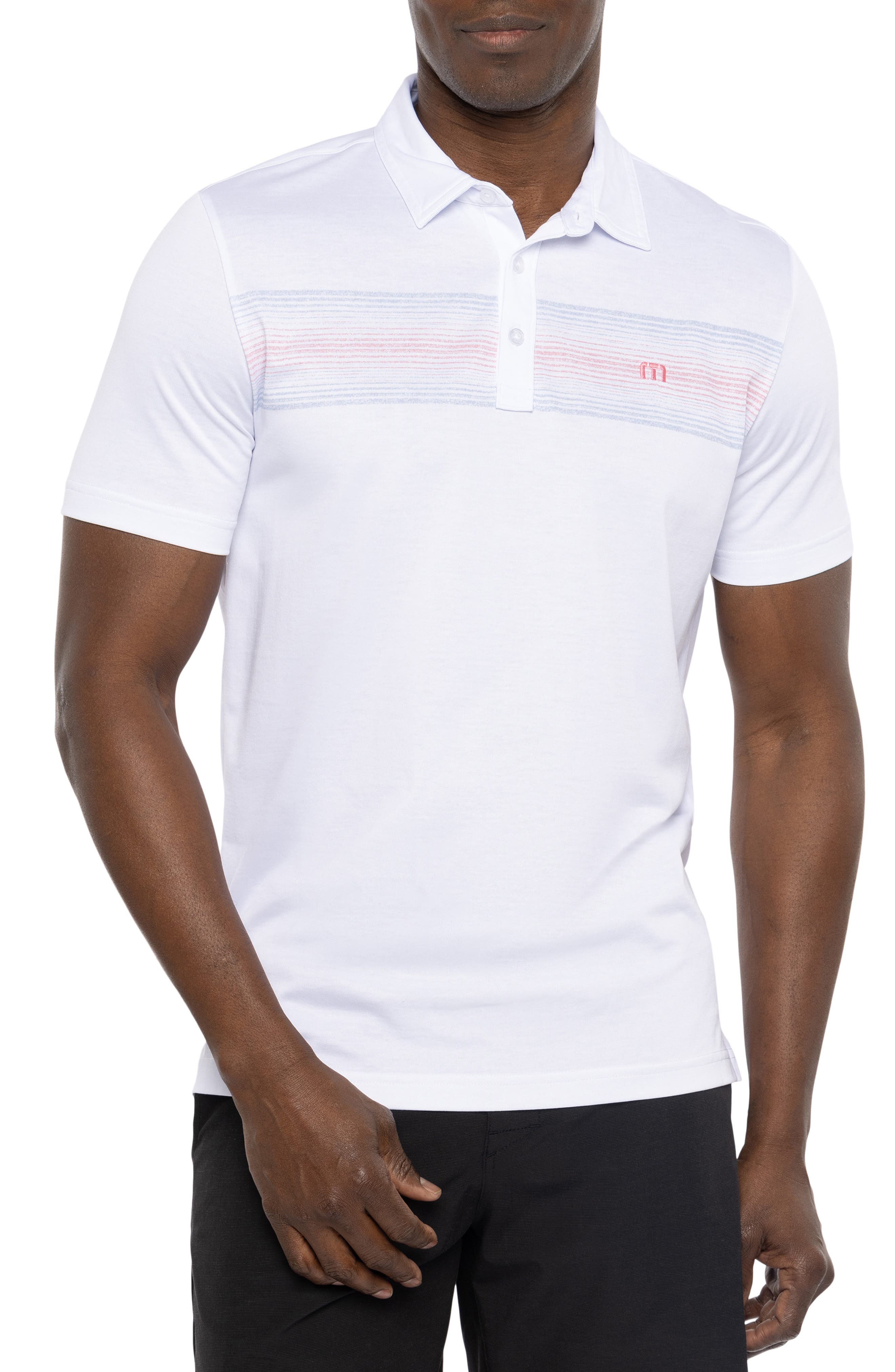 TravisMathew Paper Map Stripe Polo | Nordstromrack