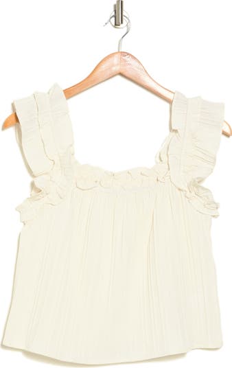 Lush Ruffle Textured Tank Top | Nordstromrack