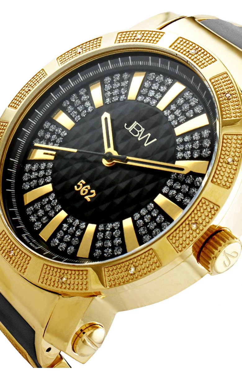 JBW Men's "562" Diamond Bracelet Watch, 50mm - 0.12 ctw | Nordstromrack