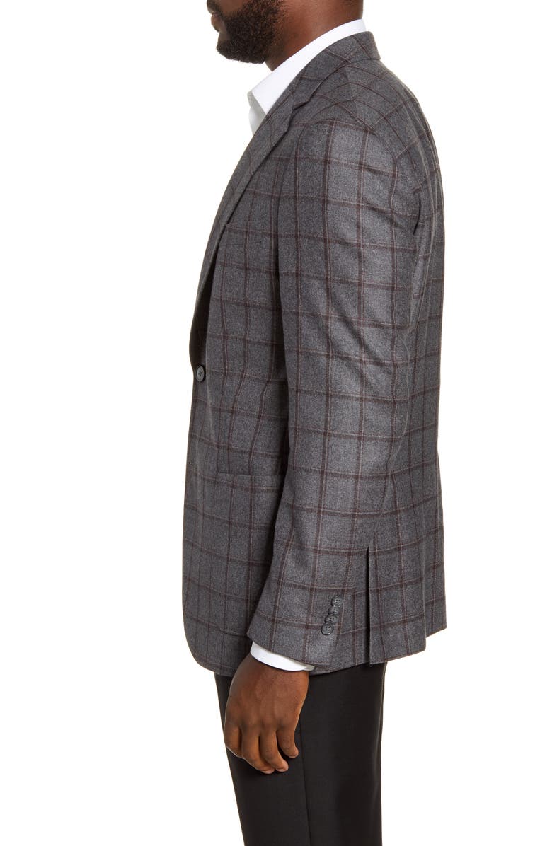 Peter Millar Hyperlight Classic Fit Windowpane Wool Sport Coat ...