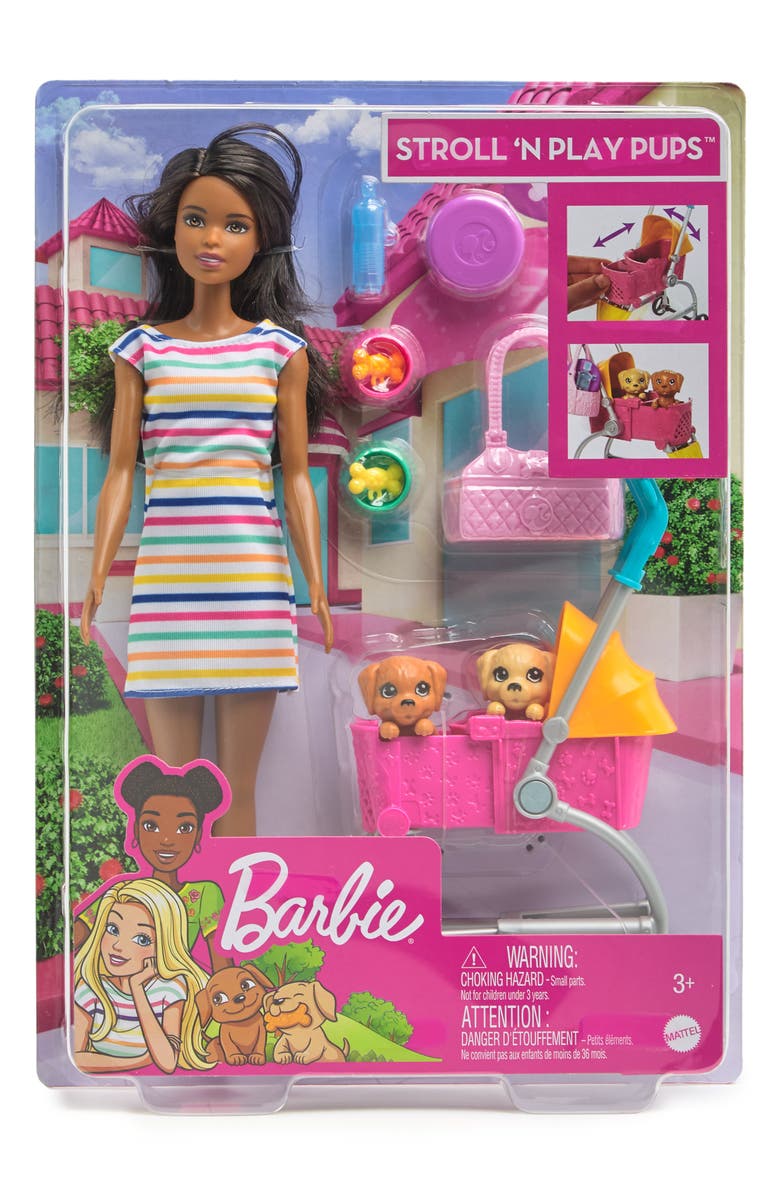 Mattel Stroll ‘n Play Pups Playset with Barbie | Nordstromrack