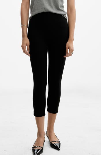 MANGO Capri Leggings | Nordstrom