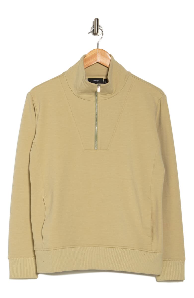 Theory Cloud Fleece Half Zip Sweatshirt | Nordstromrack