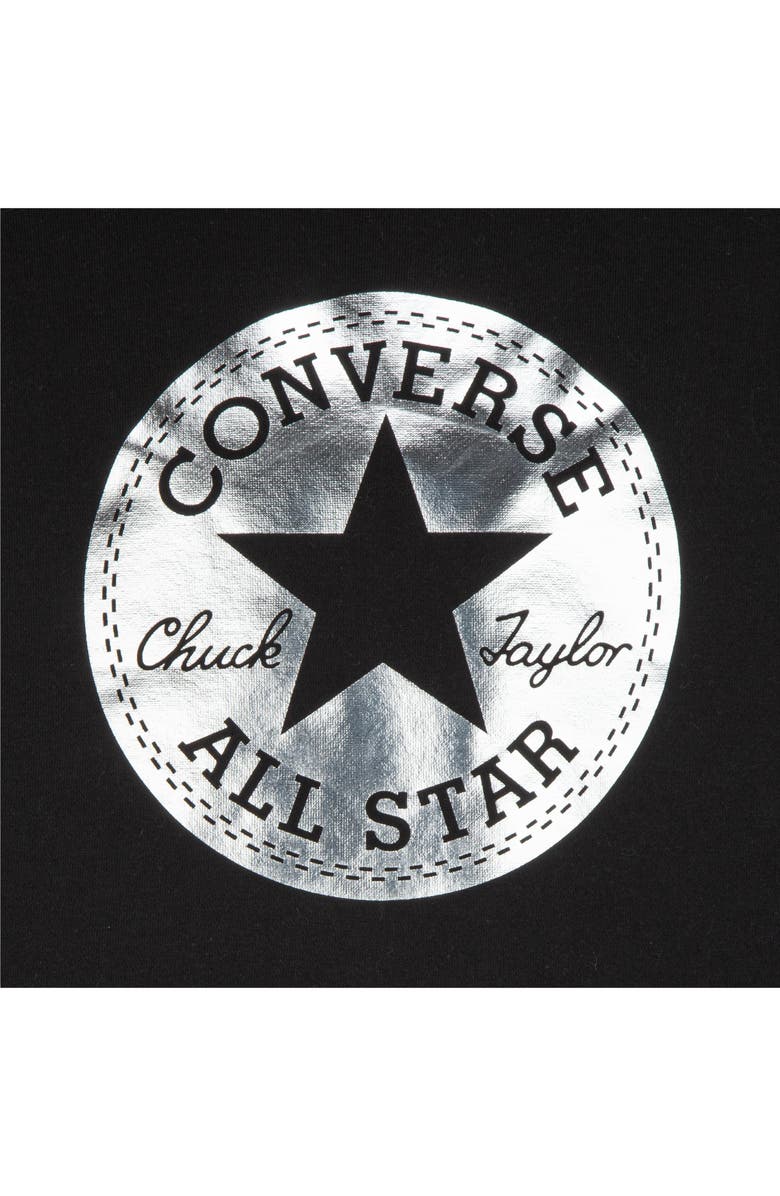 Converse Kids' Foil Logo Cropped Hoodie | Nordstromrack