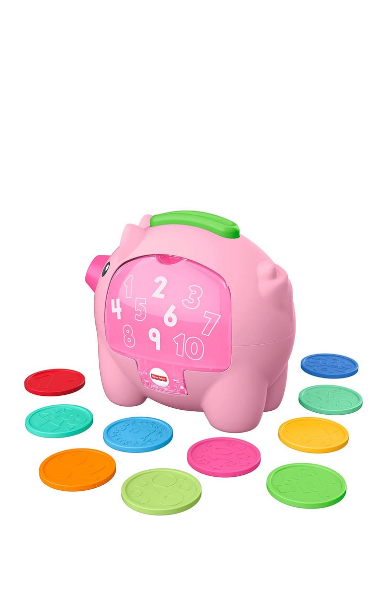 FISHER PRICE Fisher-Price® Laugh & Learn® Count & Rumble Piggy Bank ...