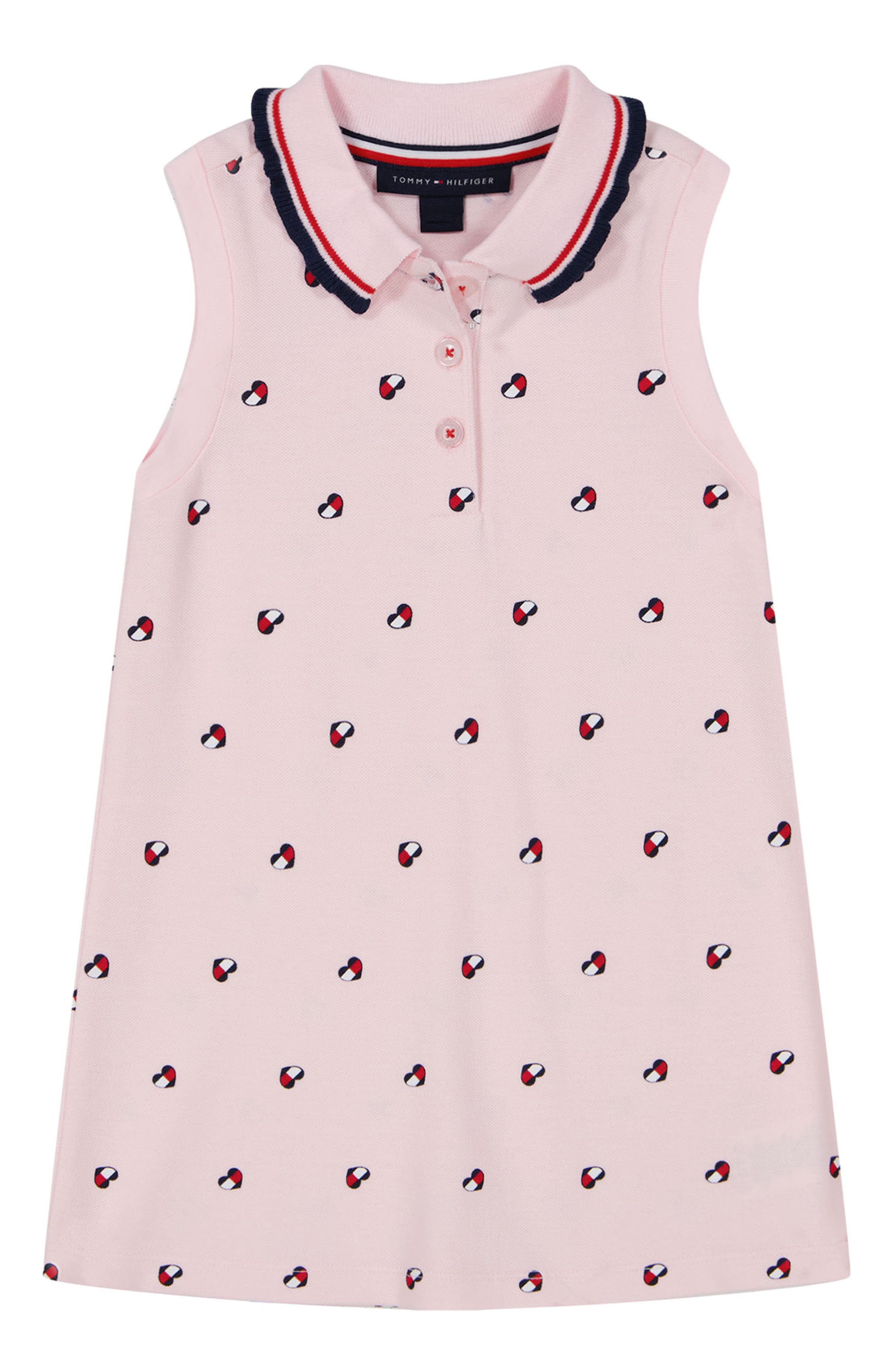 Tommy Hilfiger Heart Logo Piqué Polo Dress | Nordstromrack