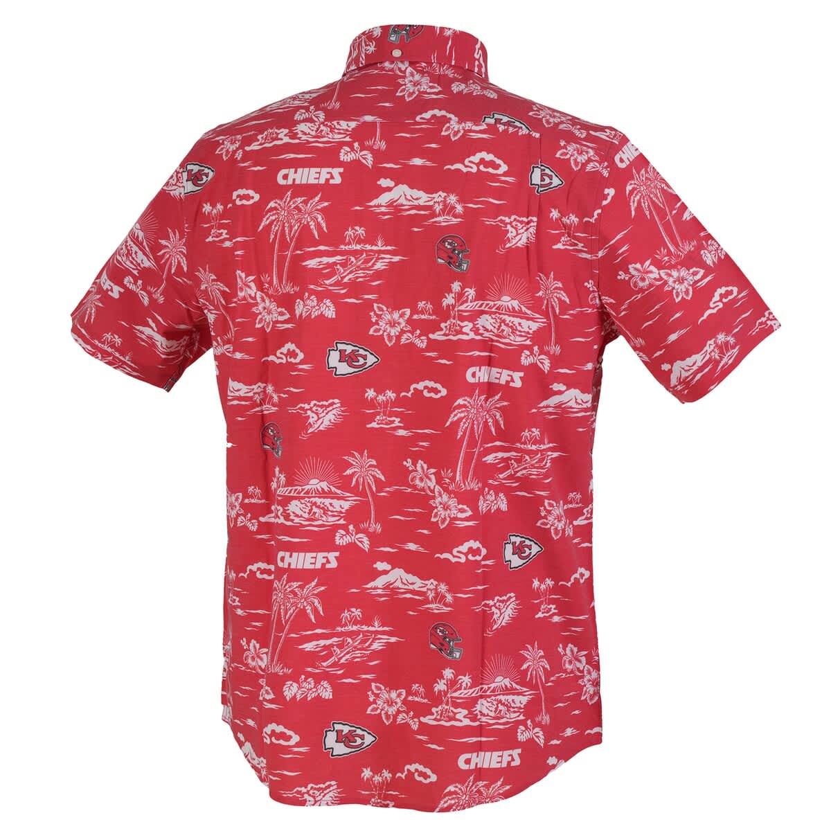 Reyn Spooner Men's Reyn Spooner Red Kansas City Chiefs Kekai ...