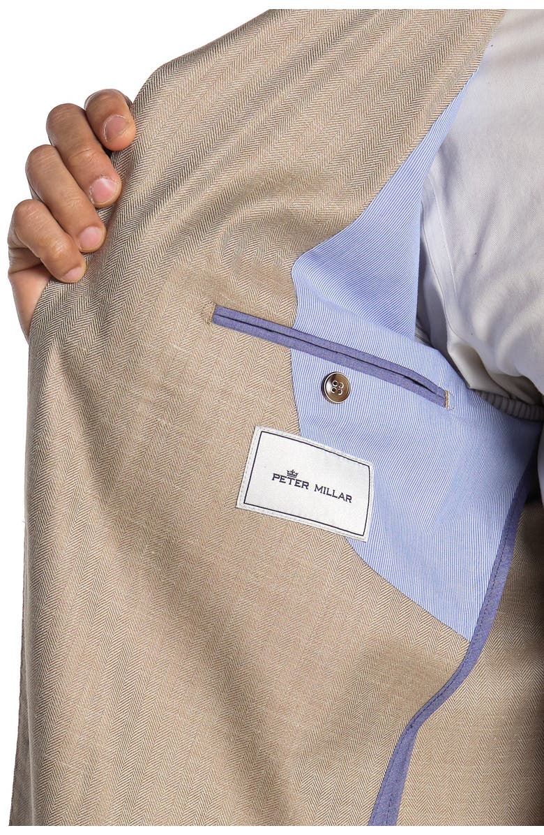 Peter Millar Summer Herringbone Wool Blend Jacket | Nordstromrack