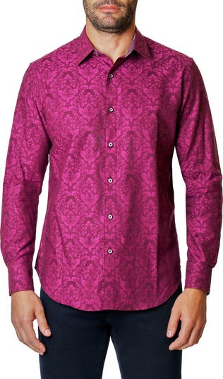 Robert Graham Bayview Abstract Print Cotton Button-Up Shirt | Nordstromrack