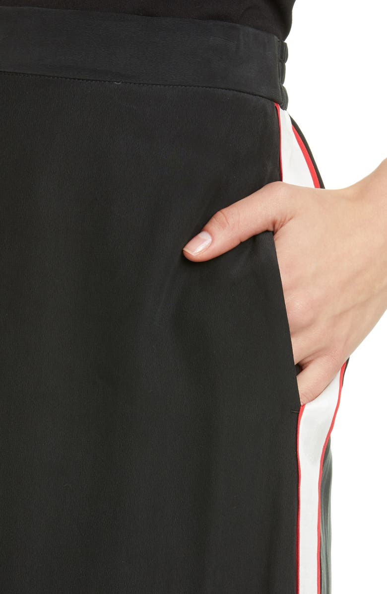 rag & bone Luca Silk Midi Skirt | Nordstromrack
