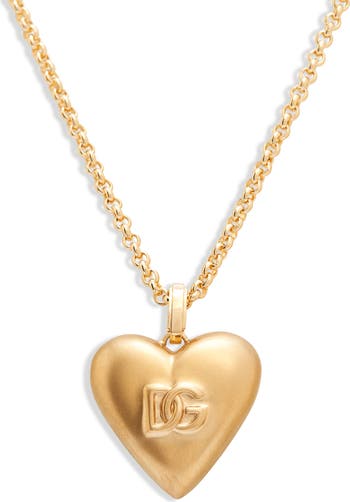 Dolce&Gabbana DG Heart Pendant Necklace | Nordstrom