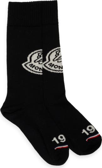 2 Moncler 1952 Logo Wool Socks | Nordstrom