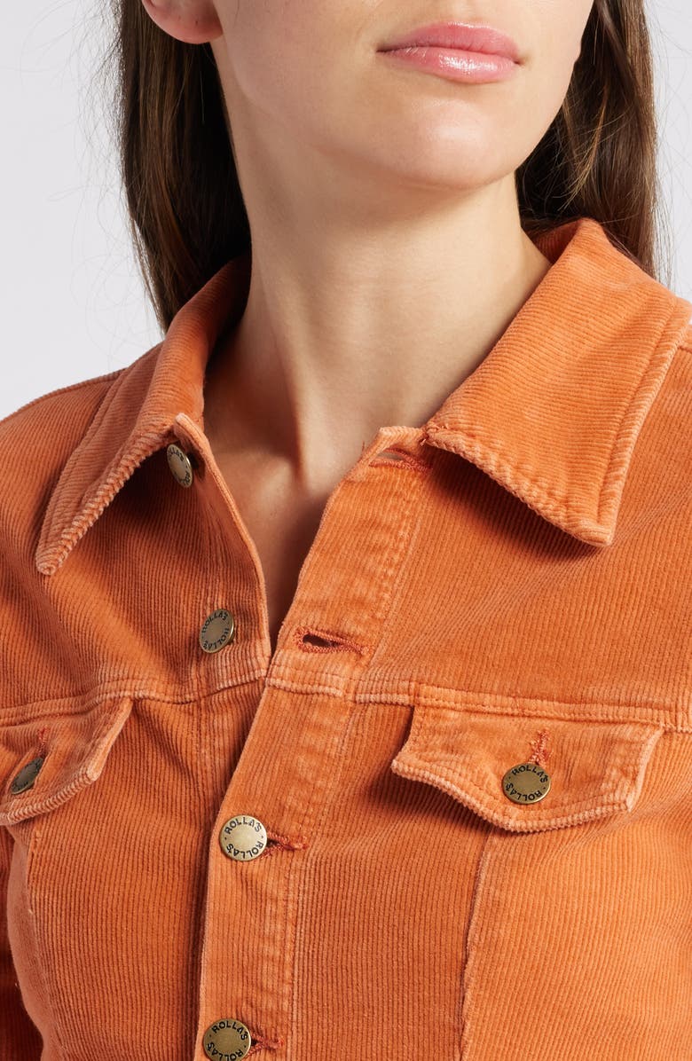 Rolla’s Morgan Long Sleeve Corduroy Shirtdress | Nordstromrack