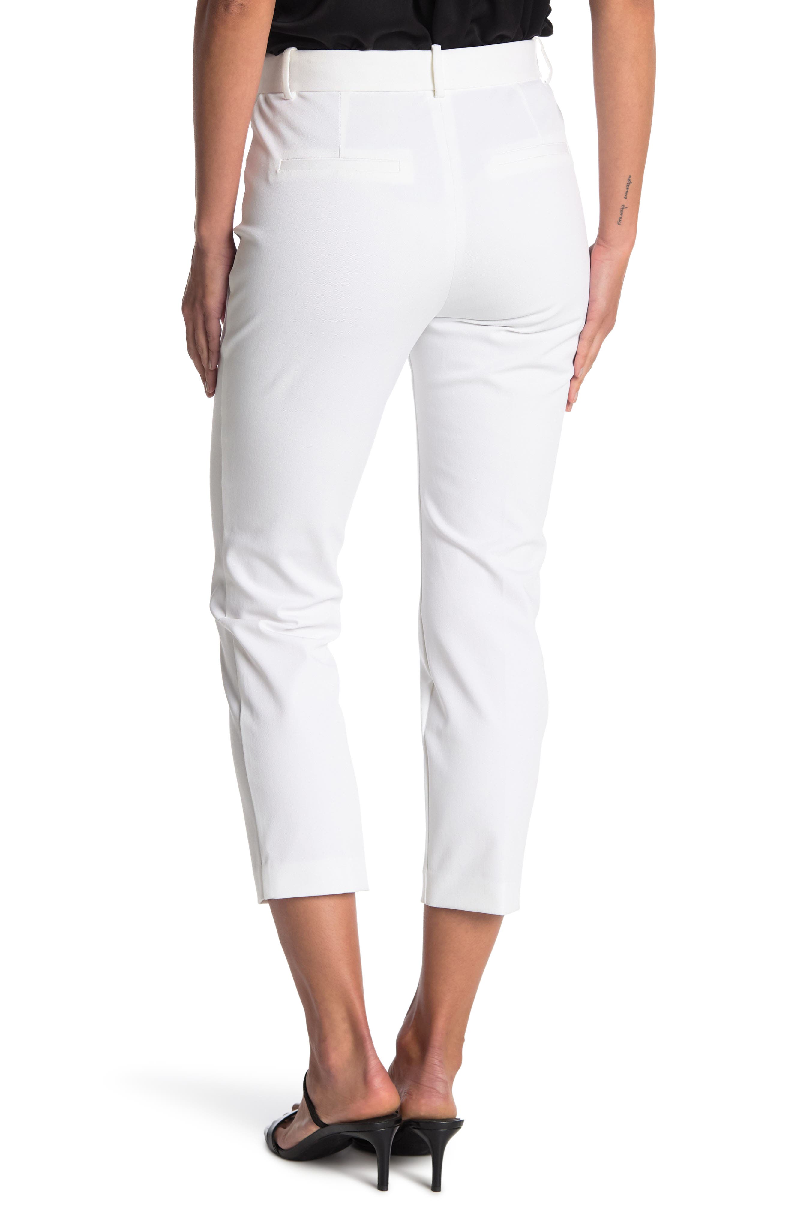 Theory Treeca 2 Twill Crop Pants | Nordstromrack