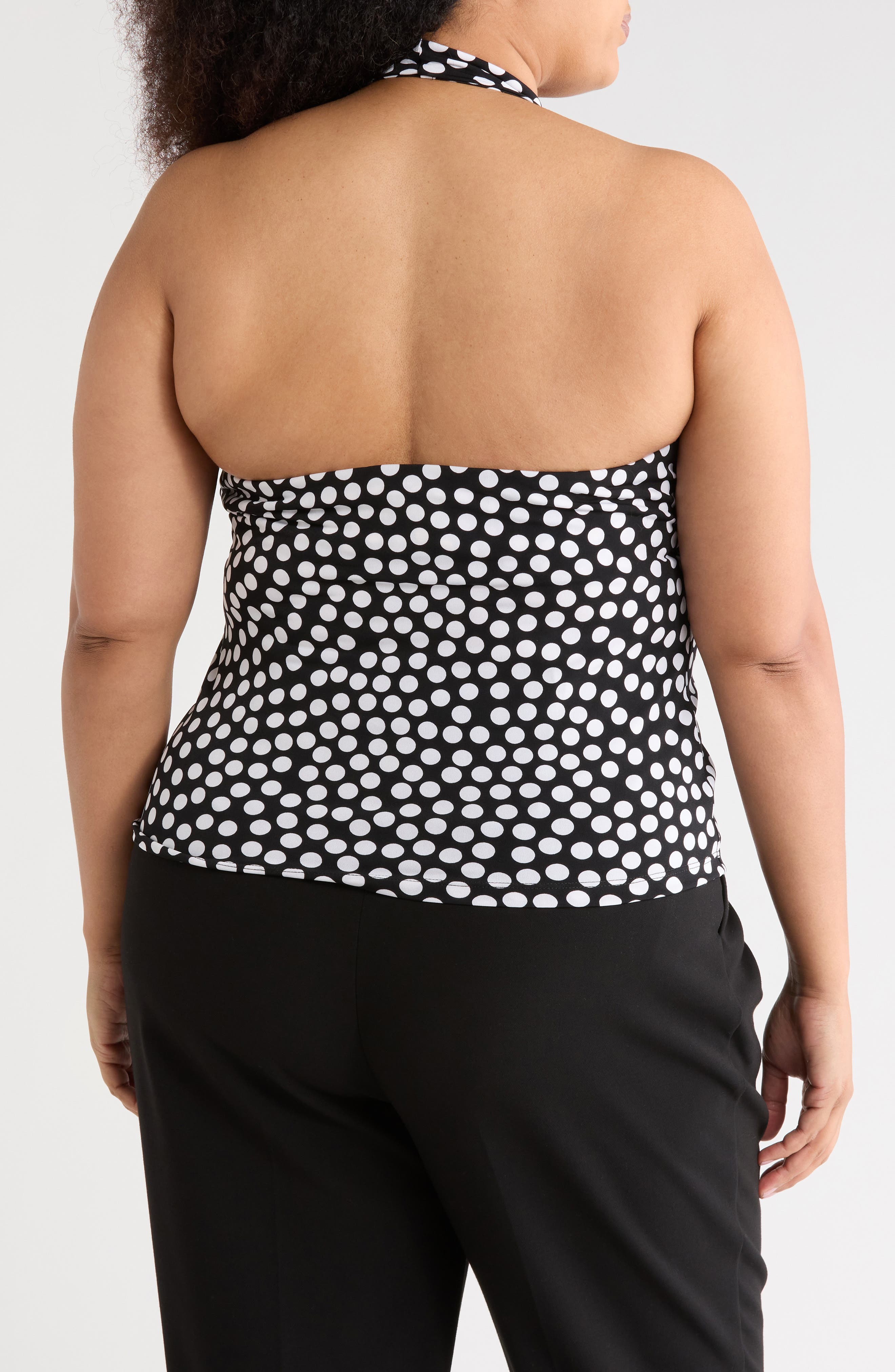 Renee C Polka Dot Halter Top | Nordstromrack