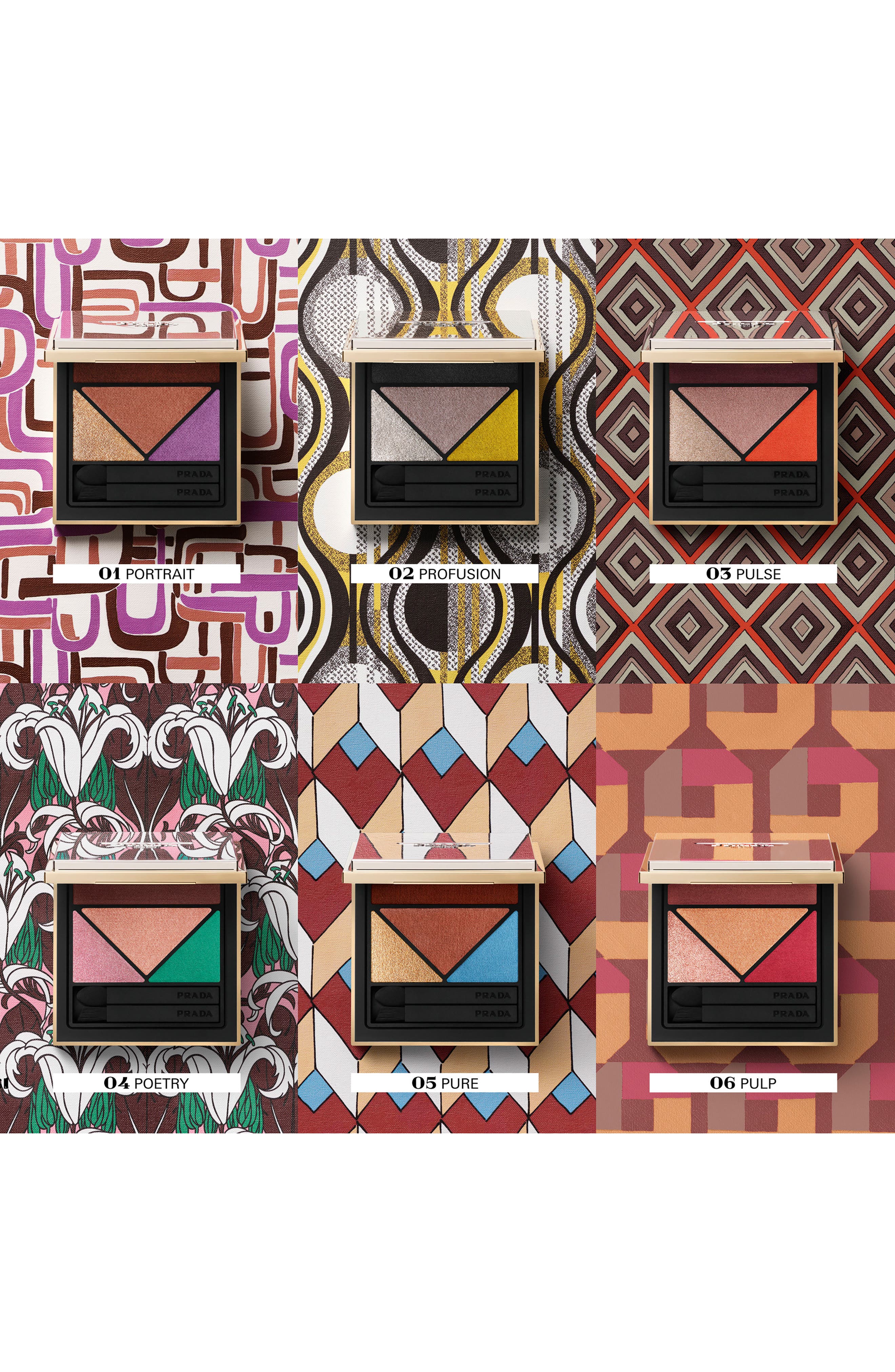 Prada Dimensions Multi-Effect Eyeshadow Palette Refill | Nordstrom