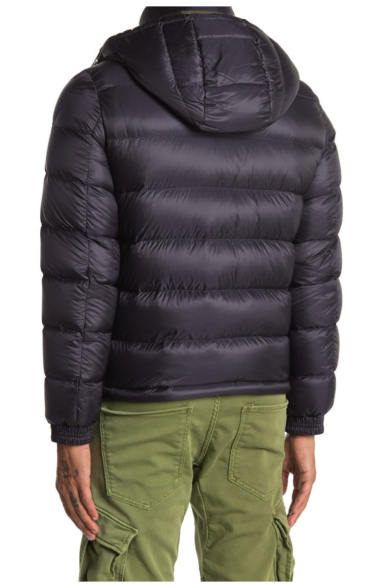 Moncler Logo Patch Down Filled Jacket | Nordstromrack