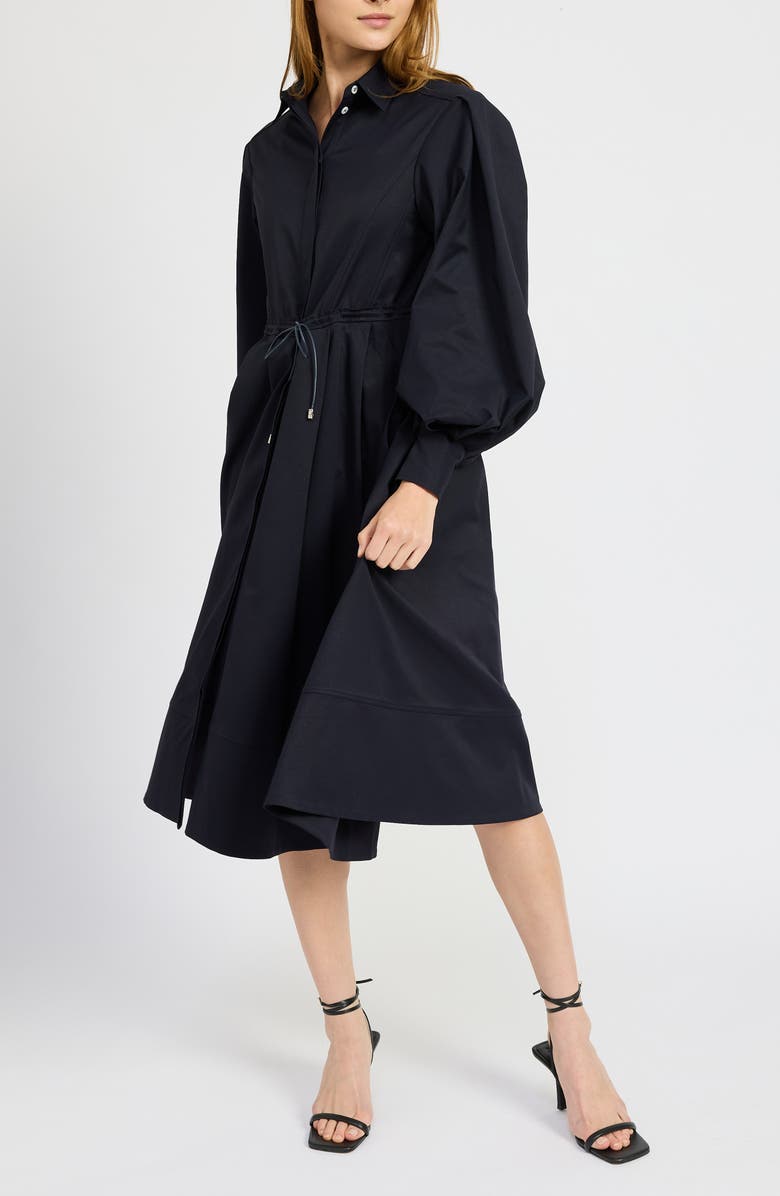 En Saison Cecilla Long Sleeve Midi Shirtdress | Nordstromrack