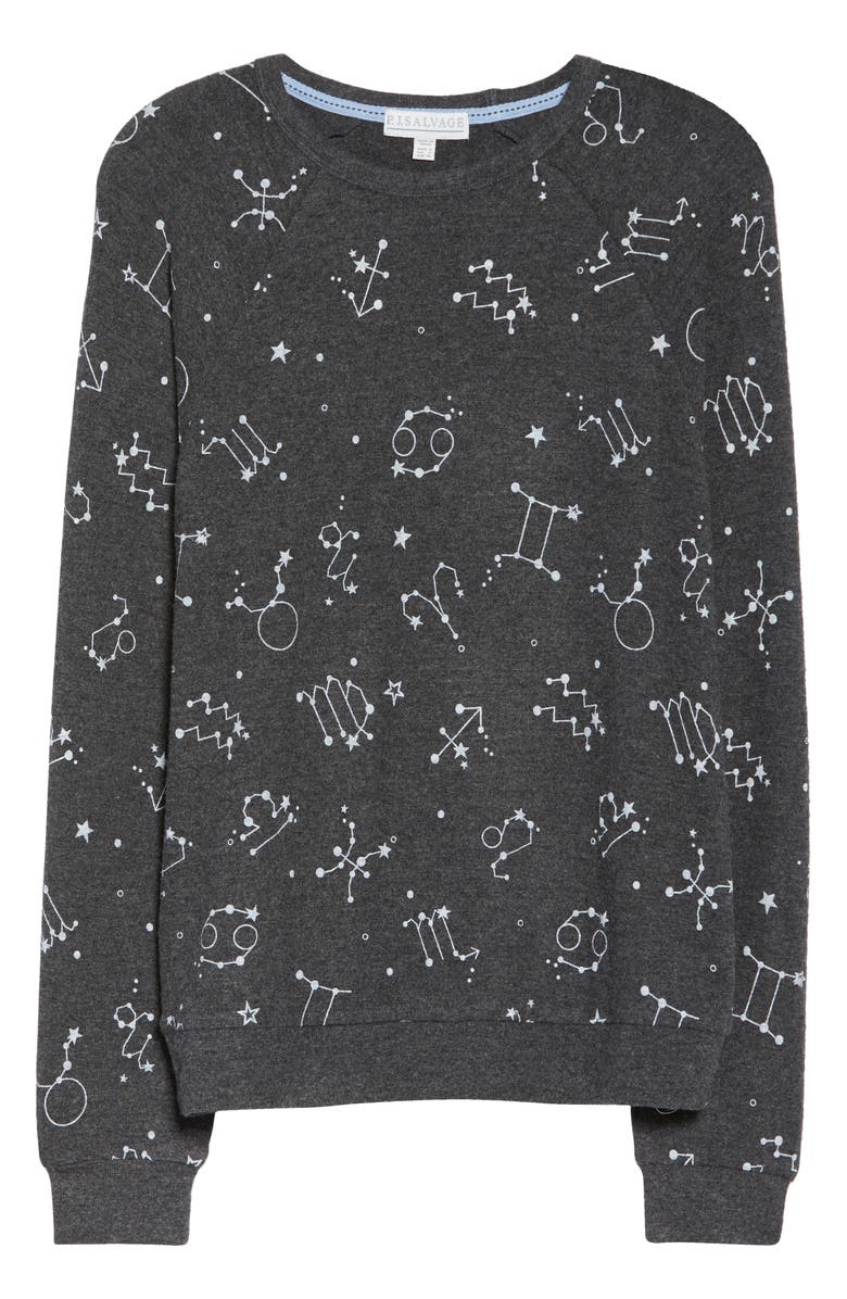 PJ Salvage Astrological Signs Long Sleeve Top | Nordstrom