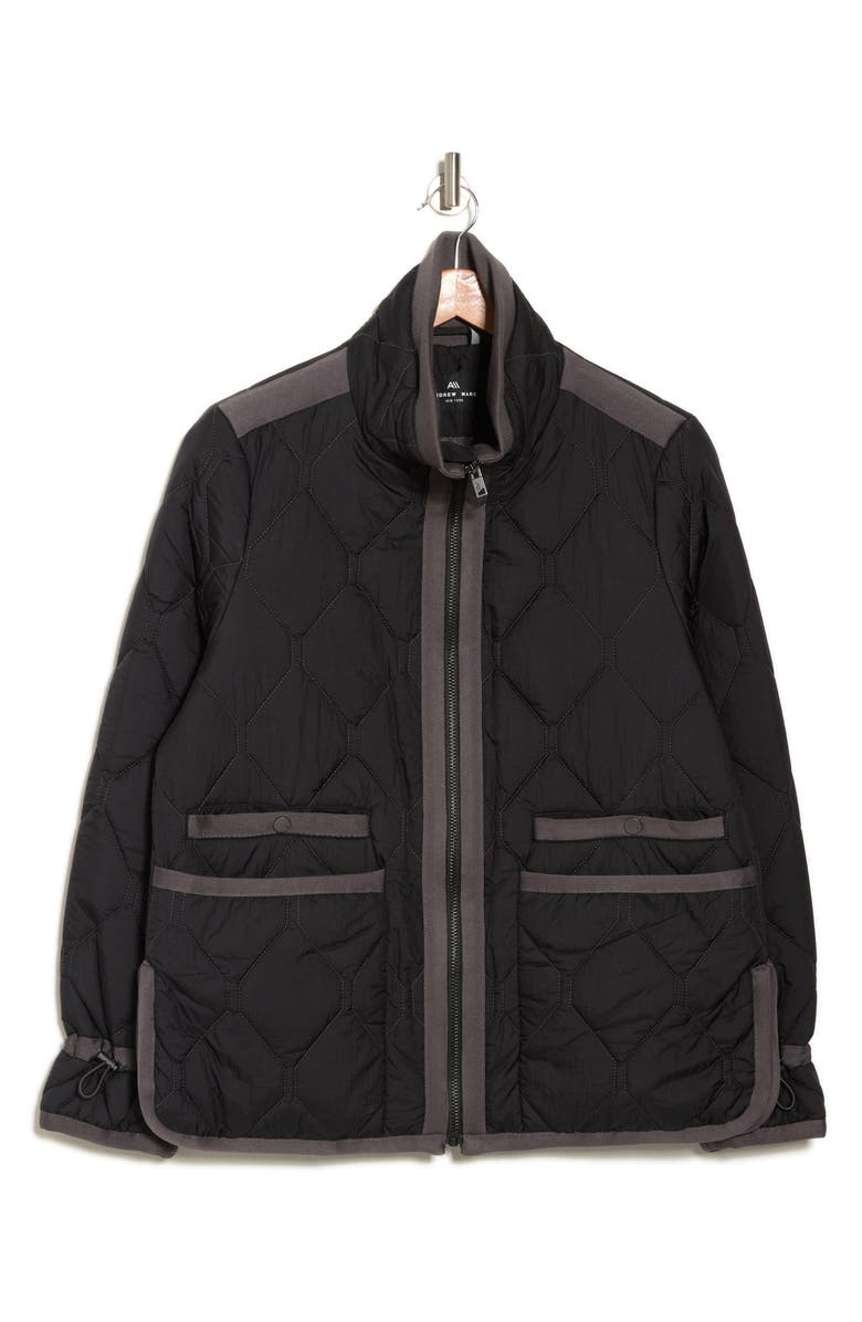 Andrew Marc Devoe Lava Quilted Midweight Coat | Nordstromrack