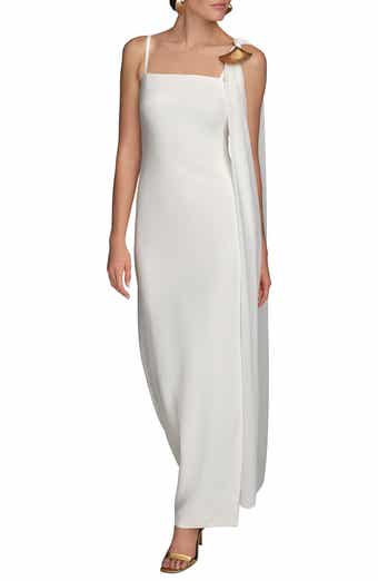 Donna Karan New York Belt Detail Sheath Maxi Dress | Nordstrom Donna Karan New York Belt Detail Sheath Maxi Dress | Nordstrom