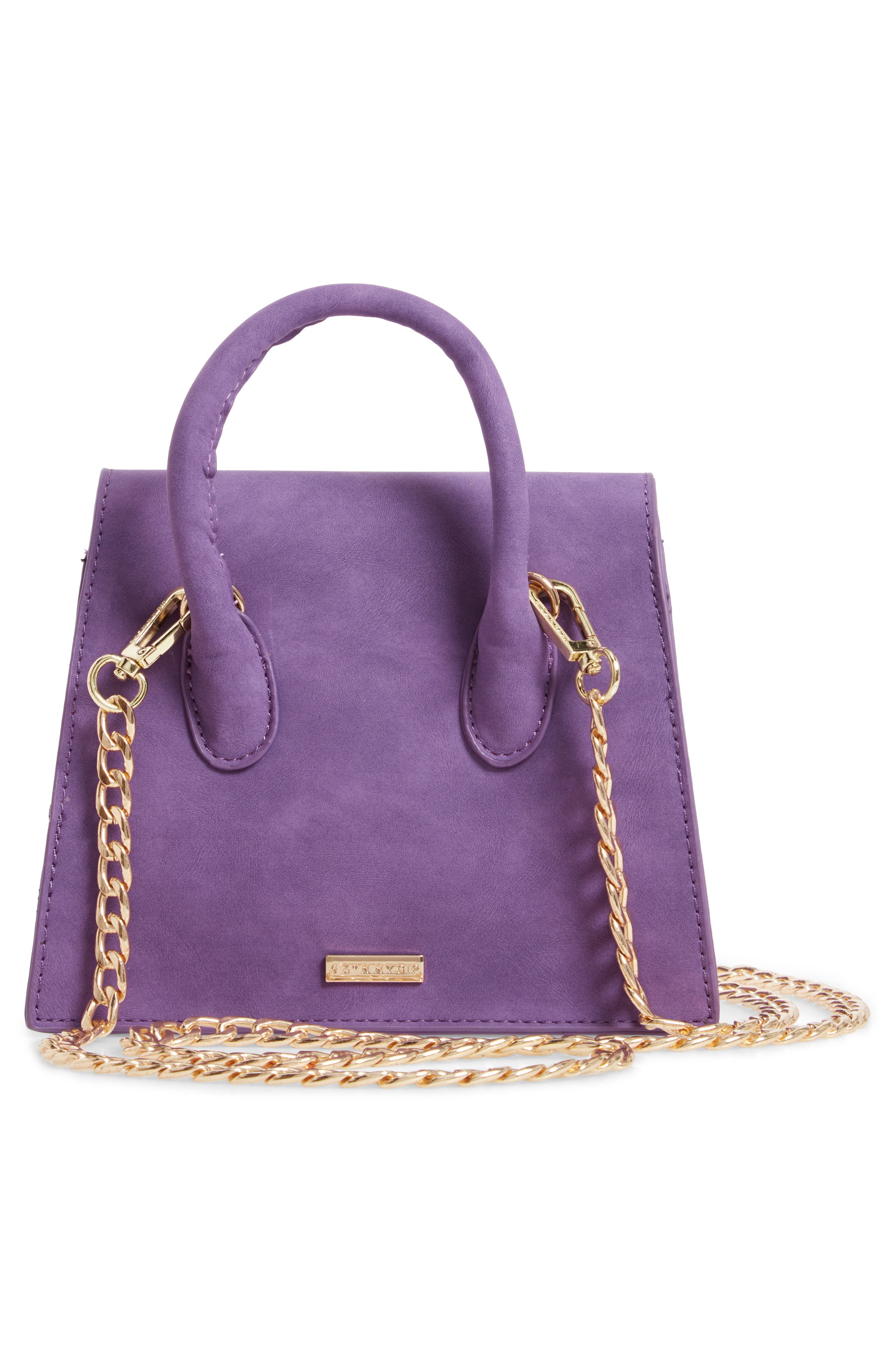 Skinnydip Lilac Eden Top Handle Bag | Nordstrom