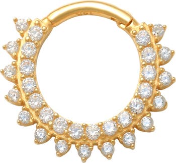 Raquelina Jewels 10K Gold CZ Nose Ring | Nordstromrack