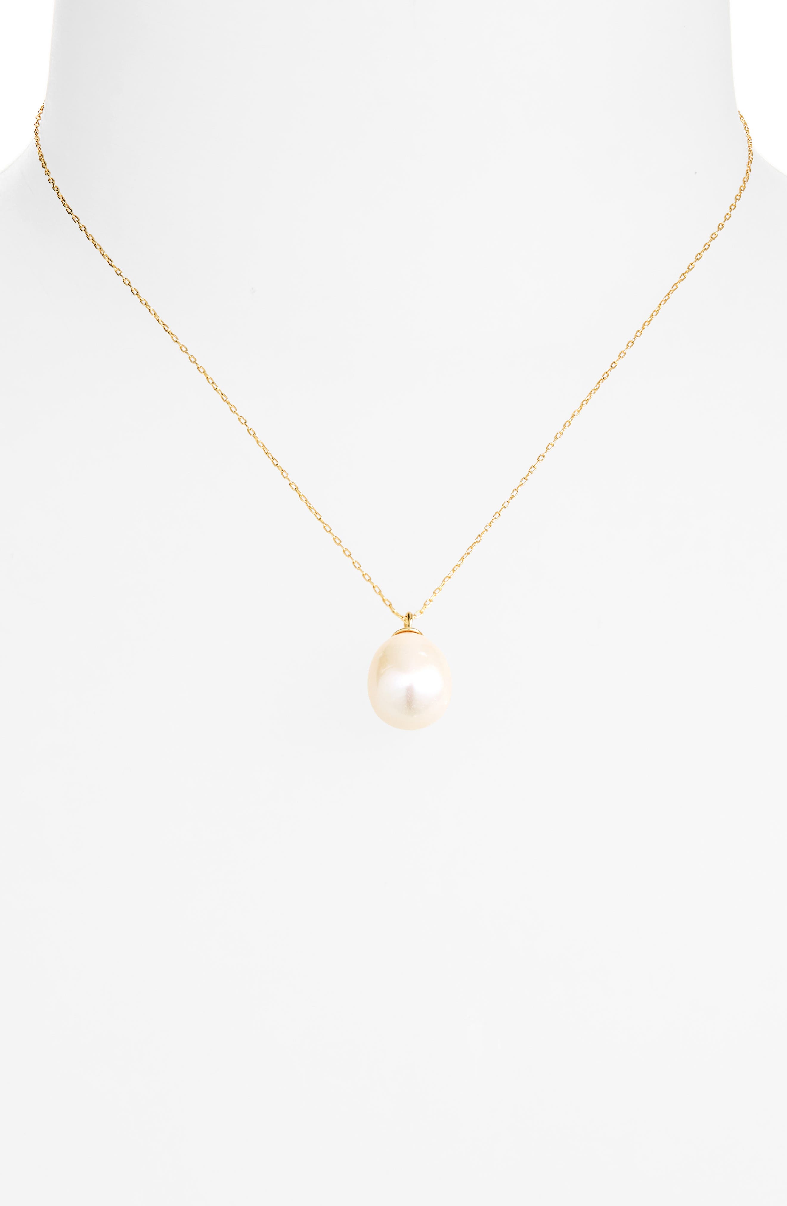 Kate Spade New York pearl play genuine freshwater pearl pendant ...