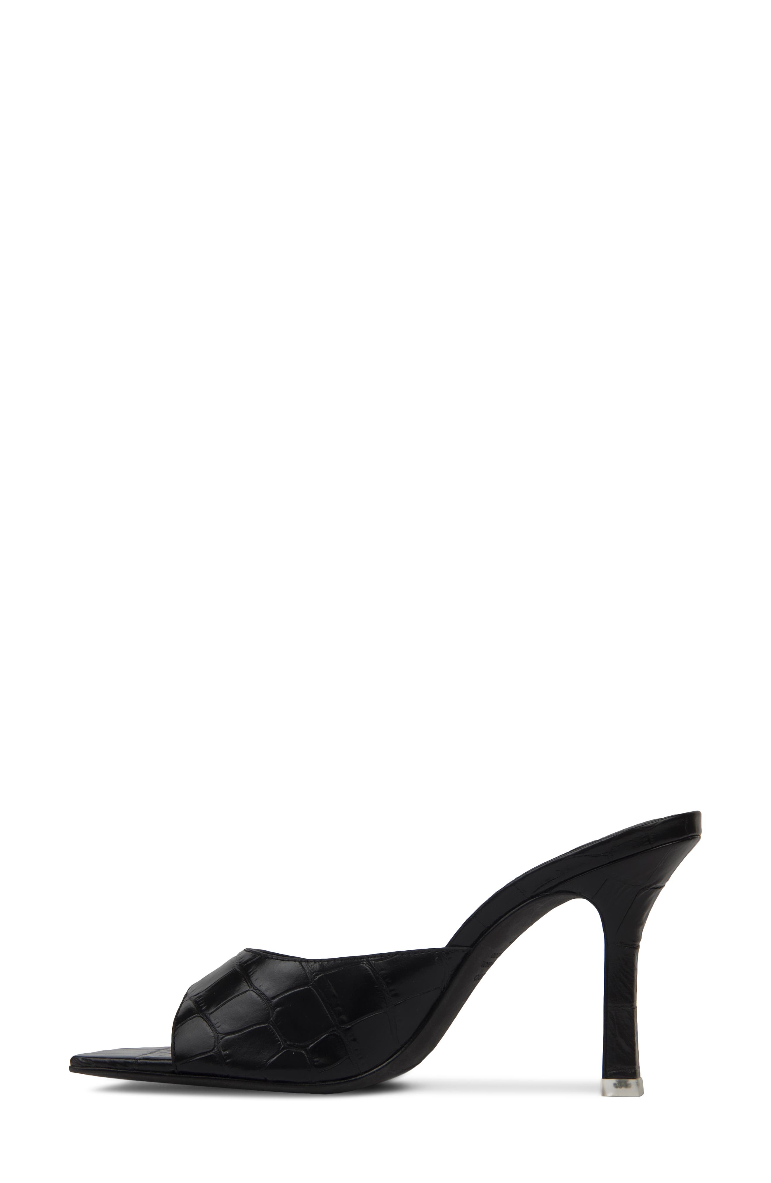 BLACK SUEDE STUDIO Celine Croc Embossed Sandal (Women) | Nordstromrack