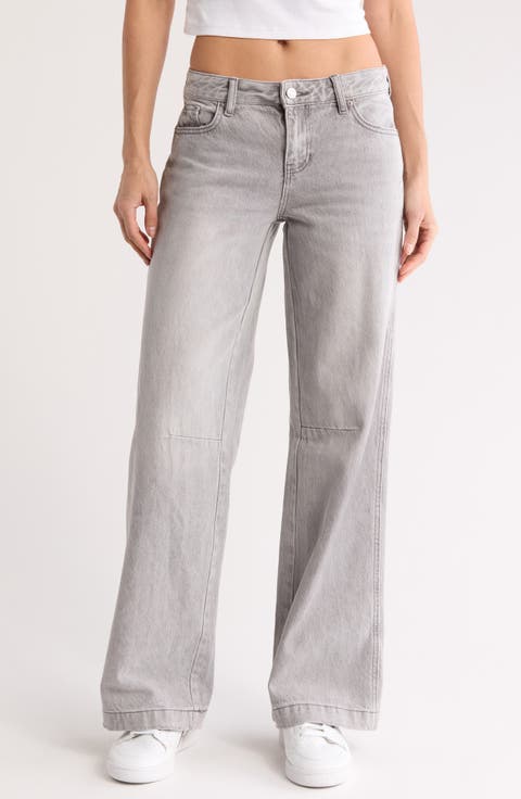 Low Rise Wide Leg Jeans | Nordstrom