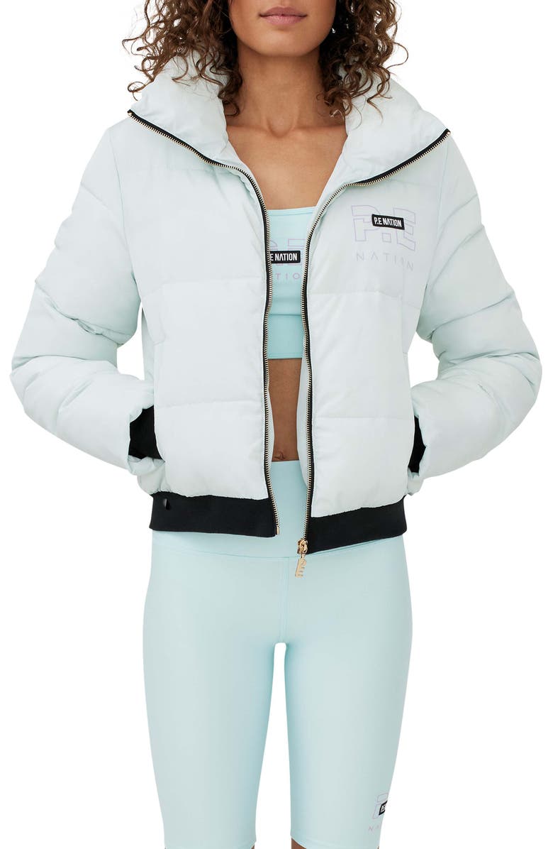 P.E Nation P.E. Nation Ramp Run Recycled Puffer Jacket | Nordstromrack