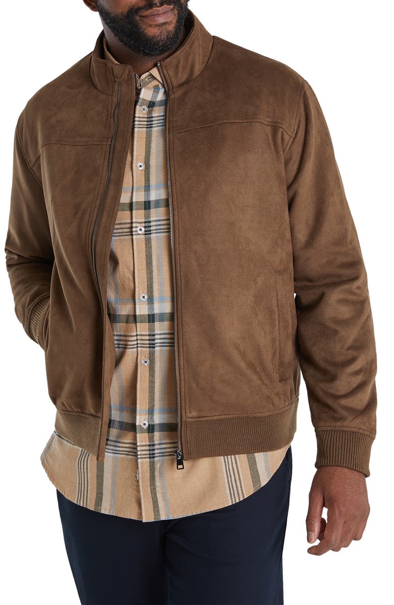 Johnny Bigg Ashford Faux Suede Bomber Jacket | Nordstromrack