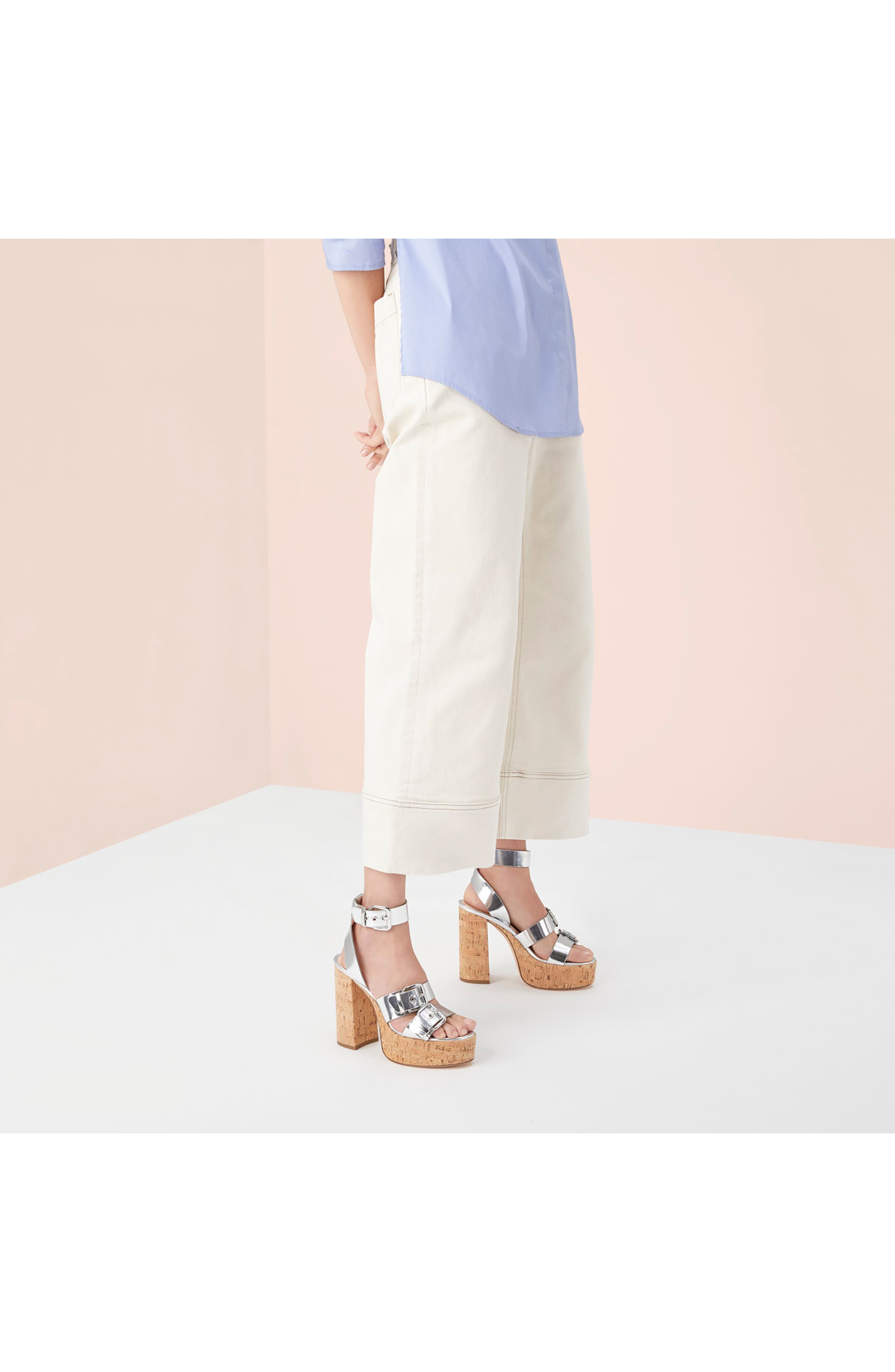 AGL Phile Metallic Platform Sandal (Women) | Nordstromrack