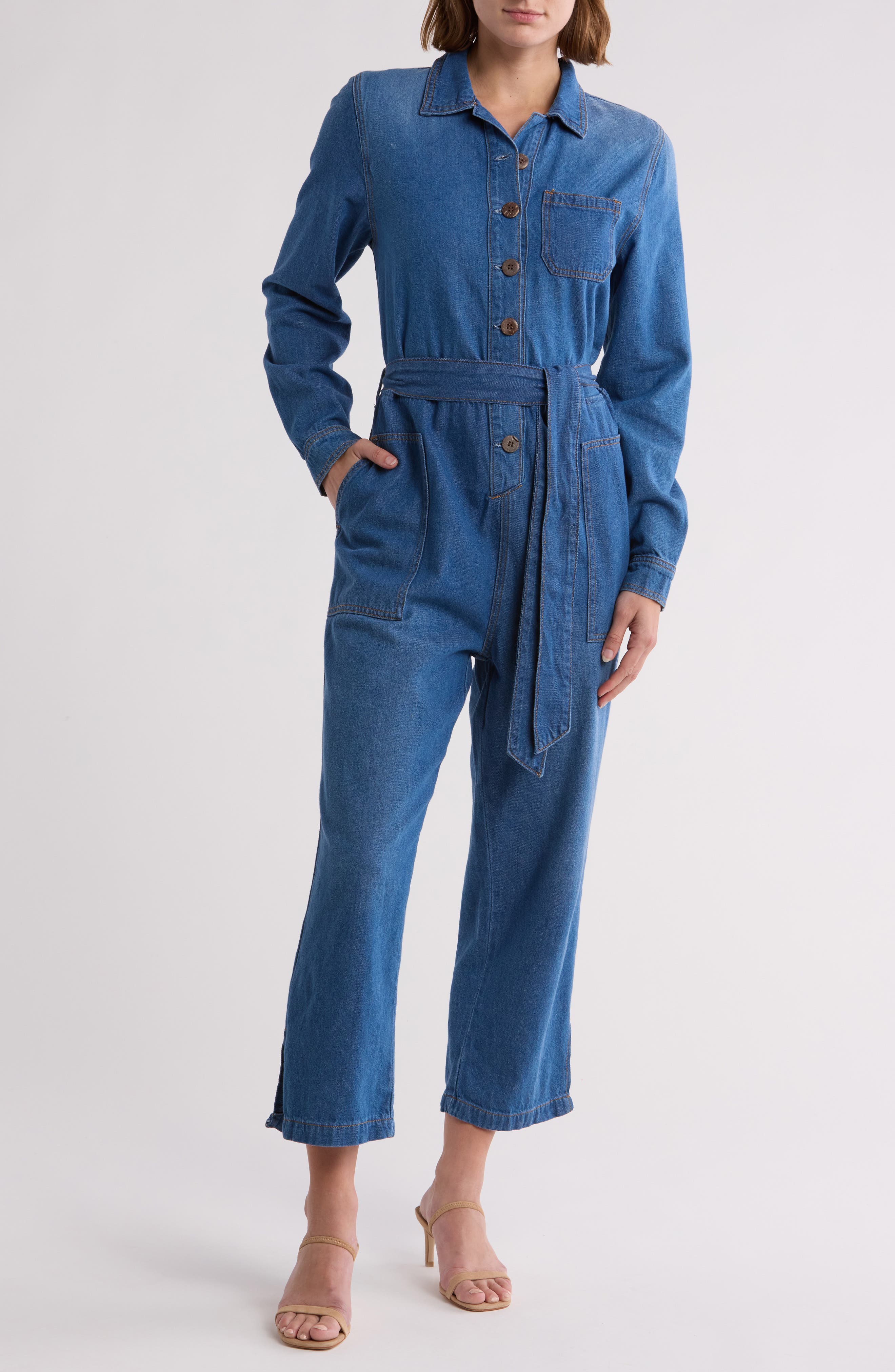OAT NEW YORK Denim Jumpsuit | Nordstromrack