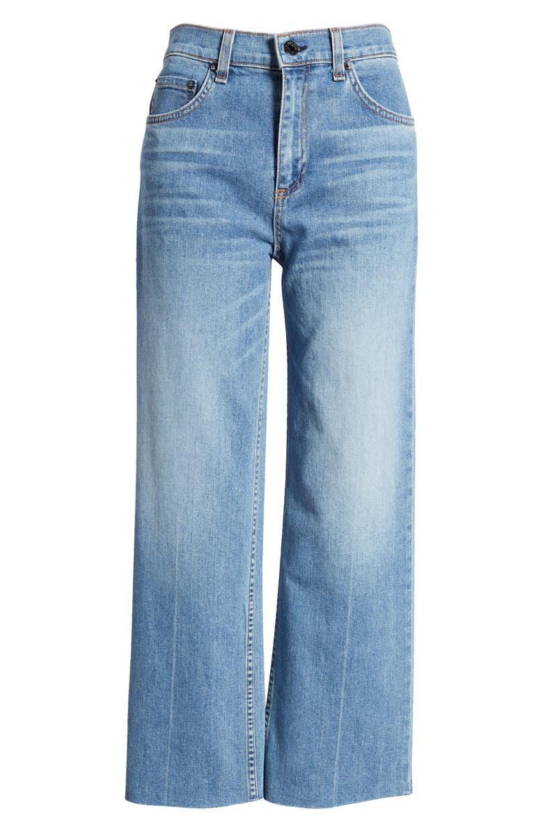 ASKK NY Raw Hem Crop Wide Leg Jeans | Nordstromrack