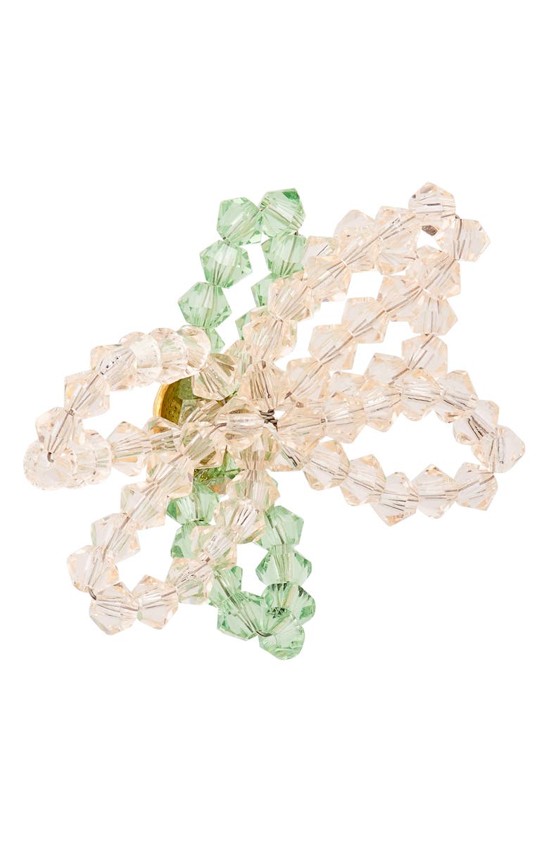 Simone Rocha Crystal Bead Flower Stud Earrings | Nordstrom