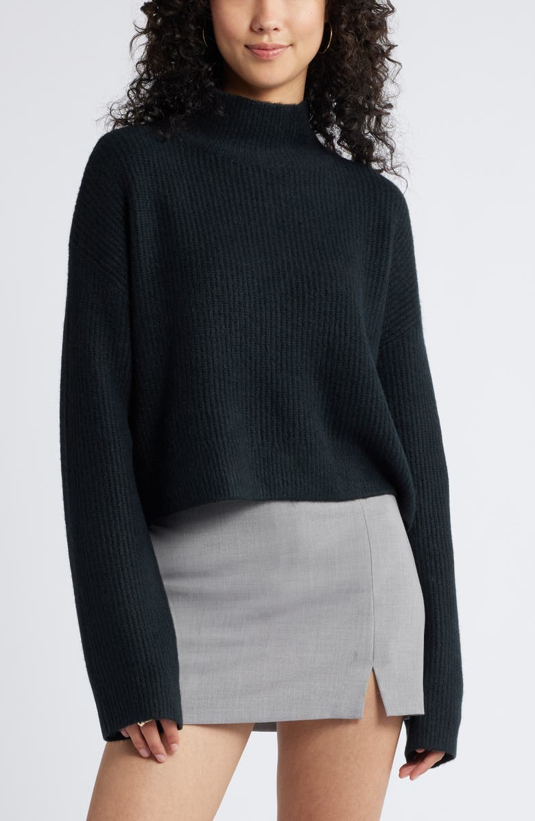 BP. Oversize Cozy Mock Neck Sweater | Nordstromrack