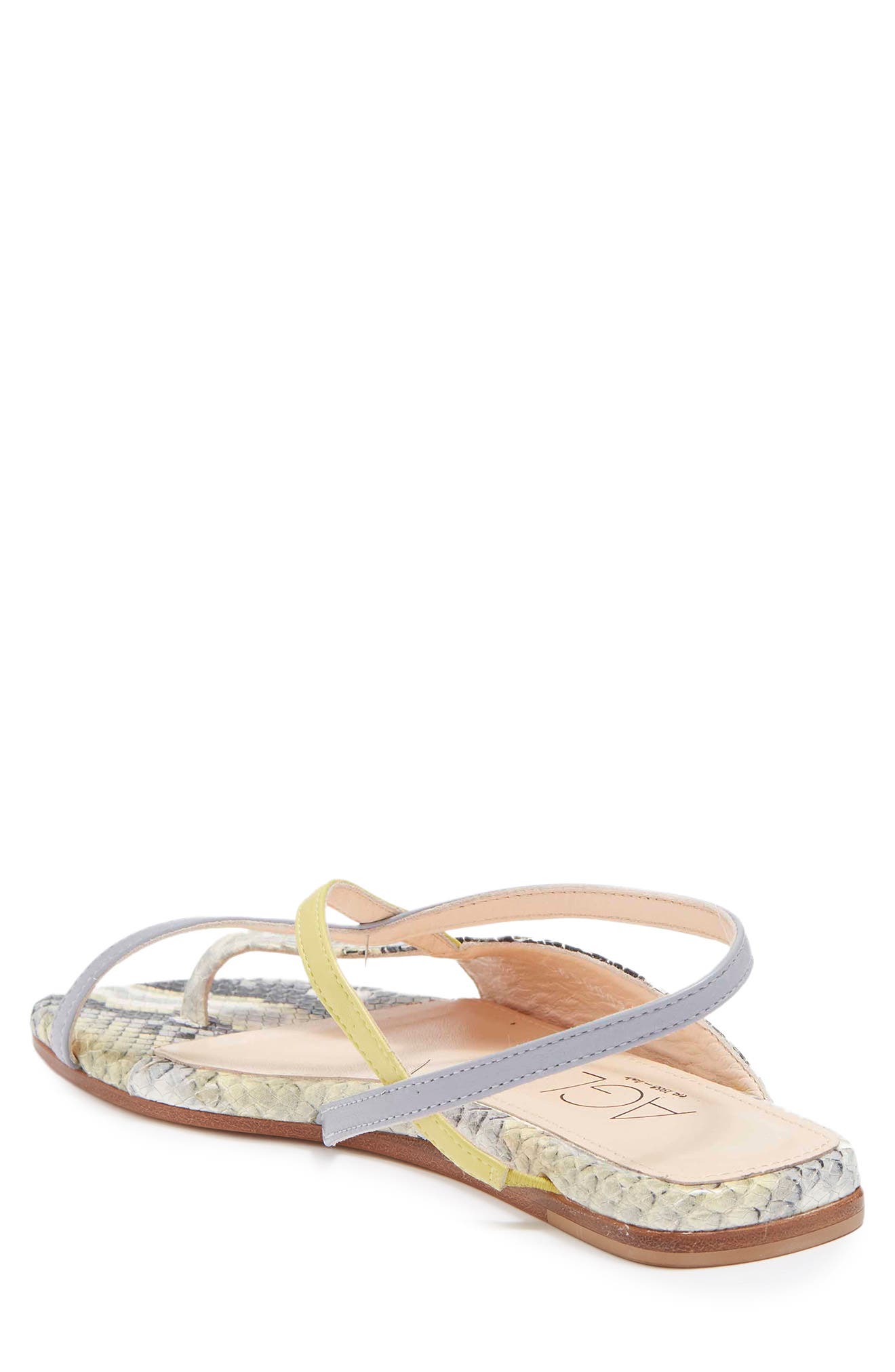 AGL Snake Embossed Leather Sandal (Women) | Nordstromrack