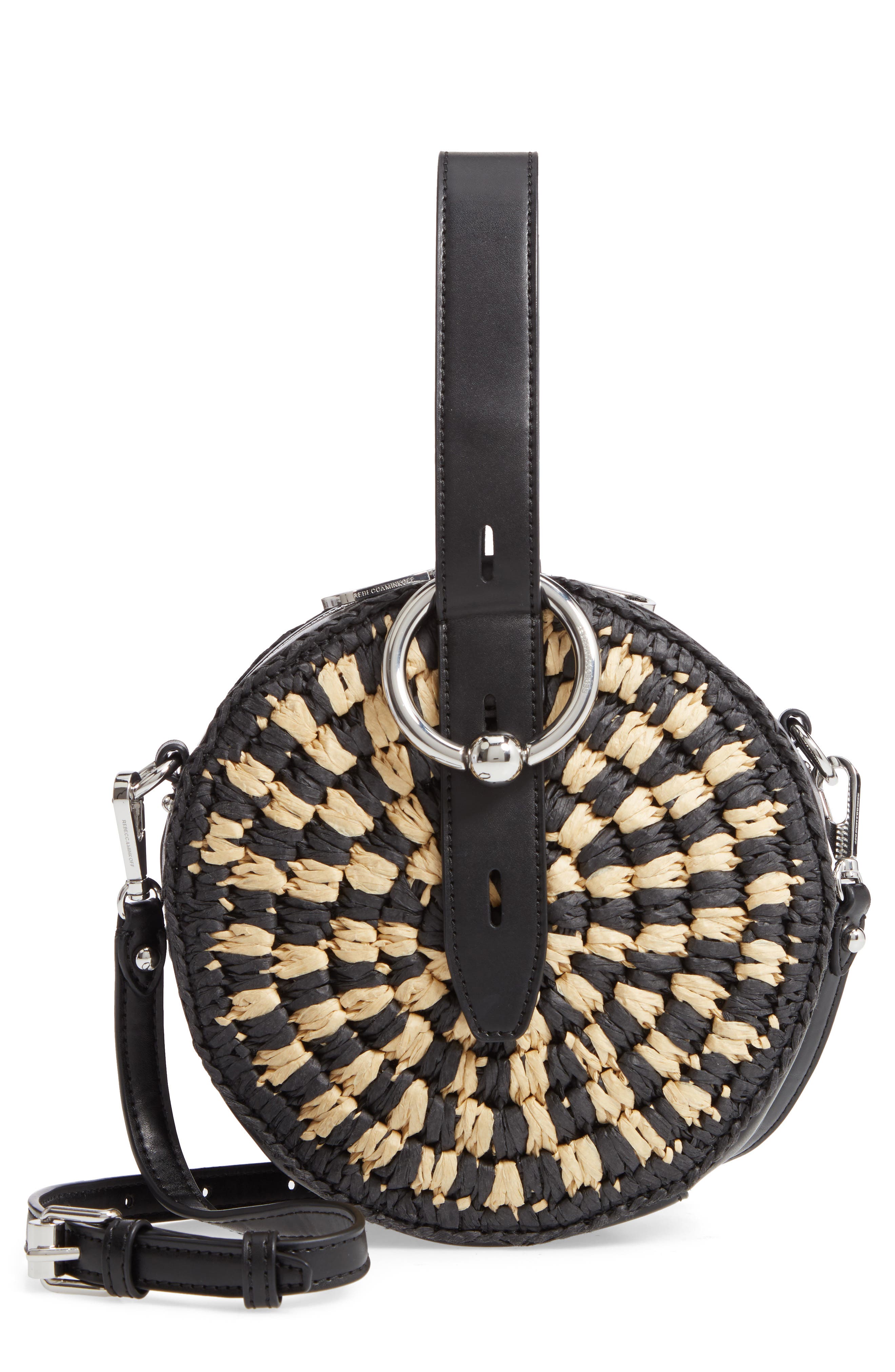 Rebecca Minkoff Kate Woven Circle Crossbody Bag (Women) | Nordstromrack