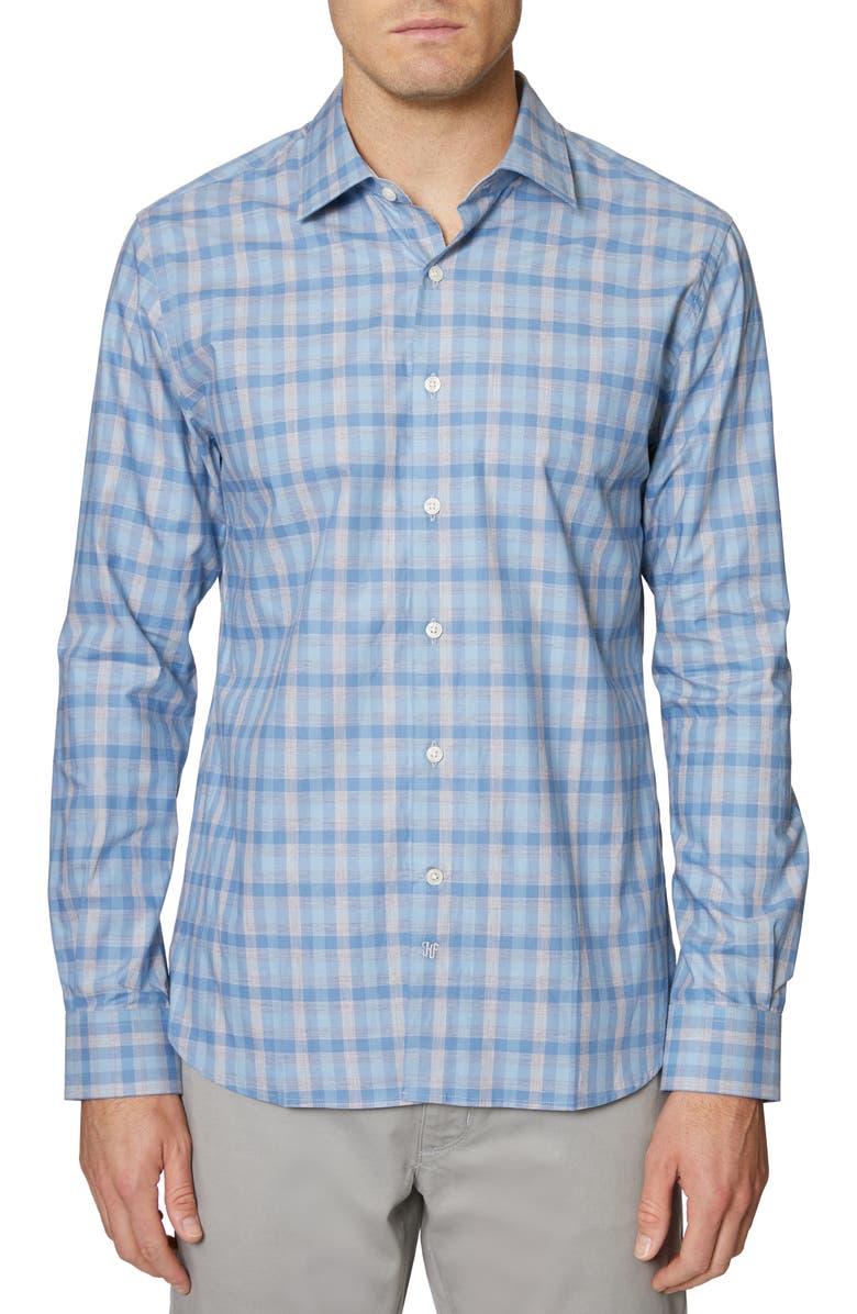Hickey Freeman Check Regular Fit Shirt | Nordstrom