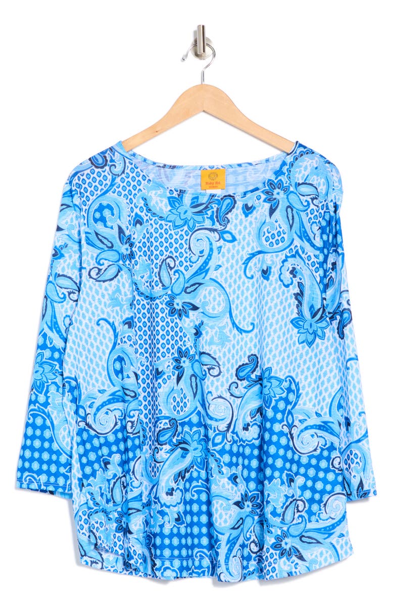 RUBY RD Crewneck Cotton Top | Nordstromrack