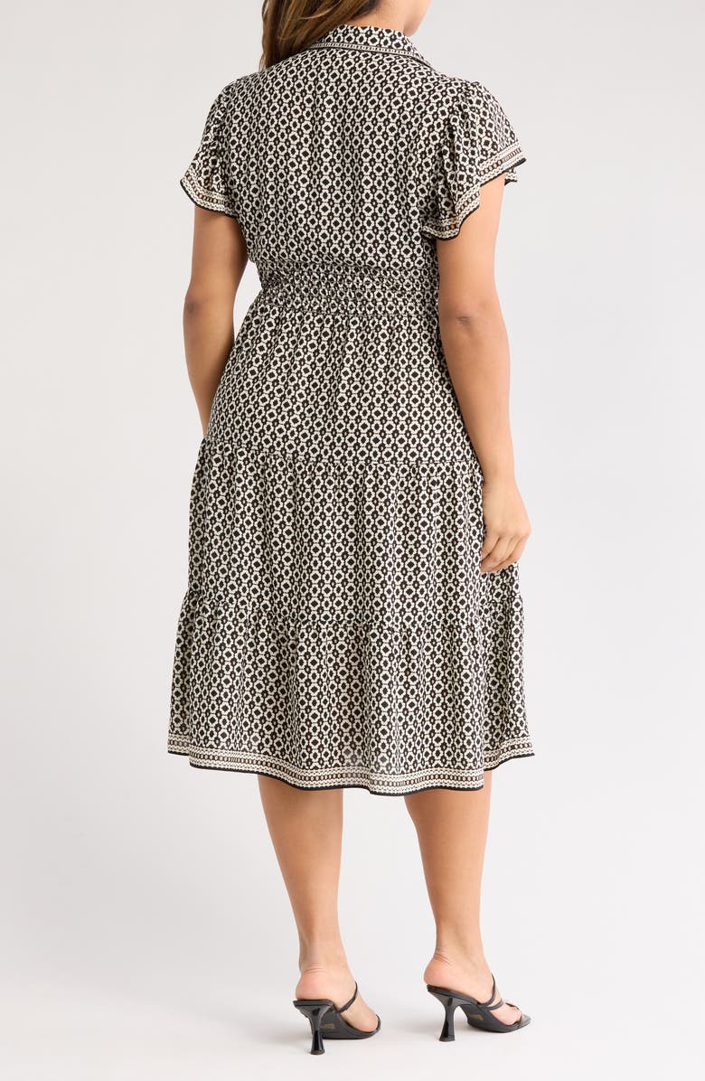 MAX STUDIO Collared Midi Dress | Nordstromrack