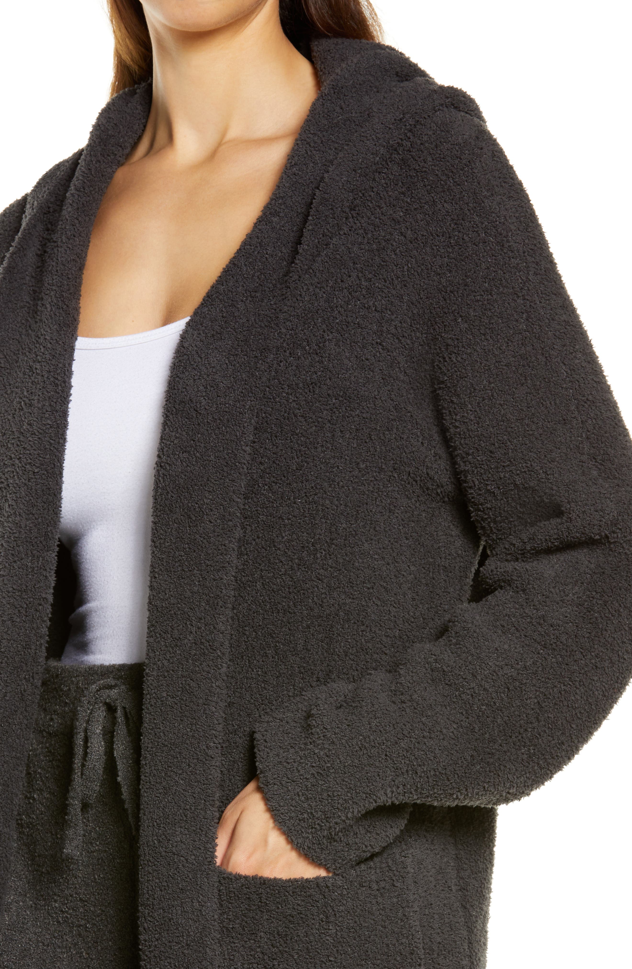Barefoot Dreams® CozyChic™ Hooded Long Sweater Coat | Nordstromrack